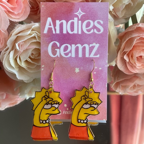 Accessories | Lisa Simpson Earrings | Poshmark